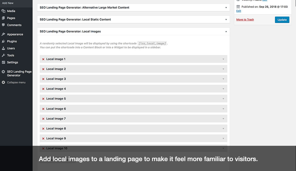 SEO Landing Page Generator – IntellaSoft Plugins